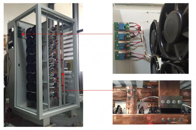 3 Phase Igbt Hard Chrome Plating Rectifier 24V 5000A Air Cooling High Efficiency