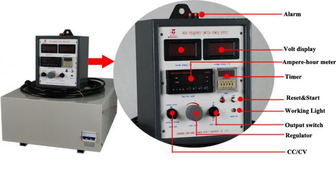 Reverse Polarity Electroplating Rectifier Machine 30V 100A 110V Single ...